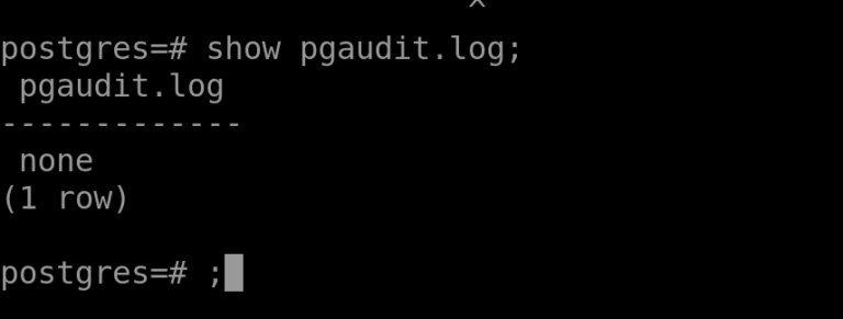 How To Enable Auditing In Postgresql Worlber